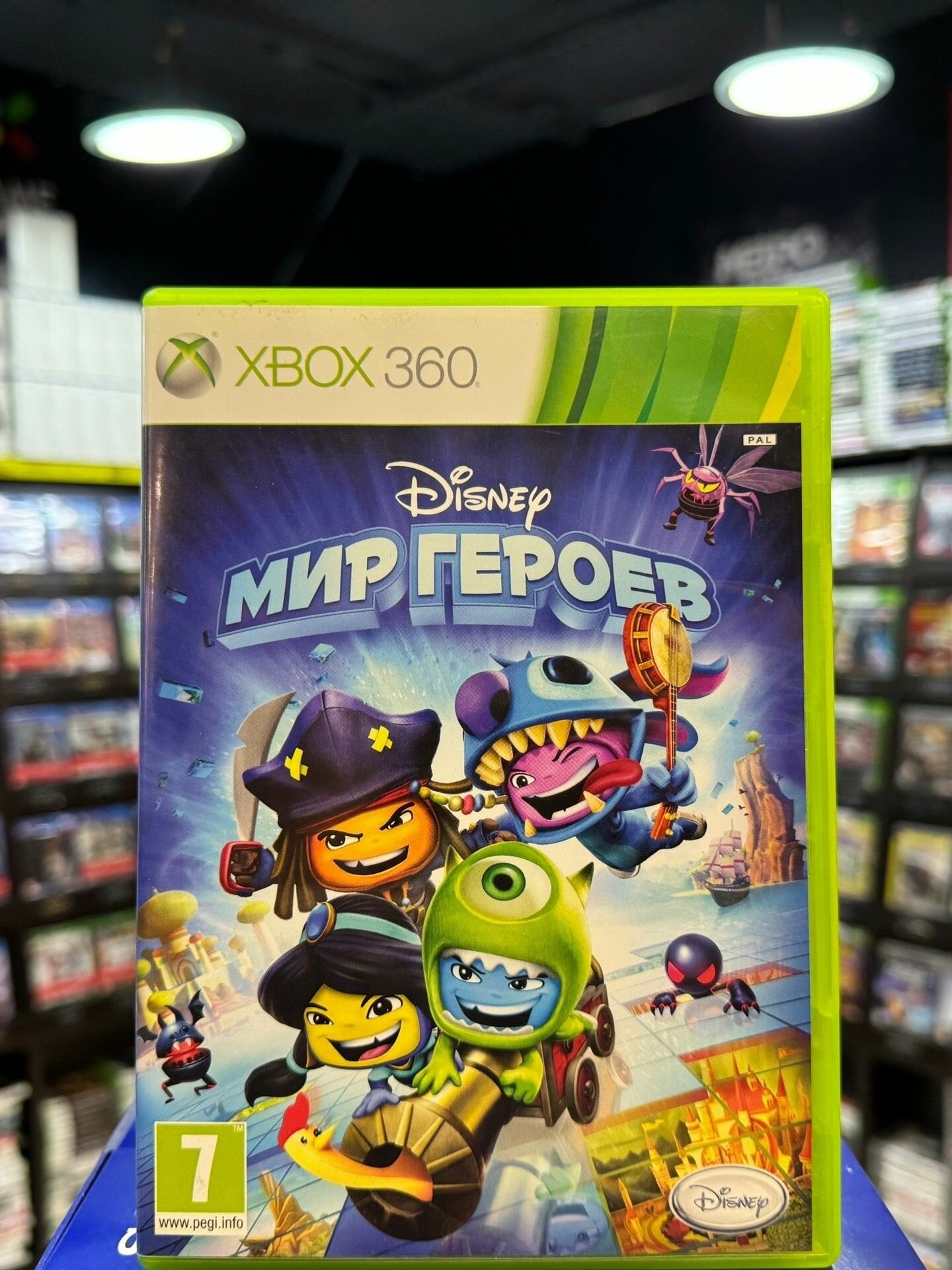 Игра Disney: Мир героев (Xbox 360) (Box)