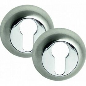 Ключевина Verda Palidore Круглая Белый Никель / Верда.