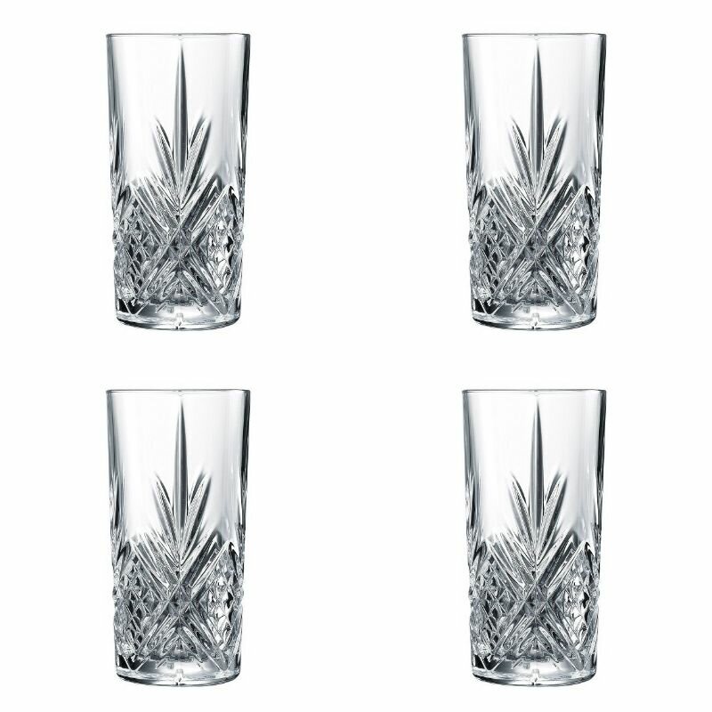 Набор (4шт) Стакана Хайбол ОСЗ Бродвей 450 мл (без подарочной упаковки)