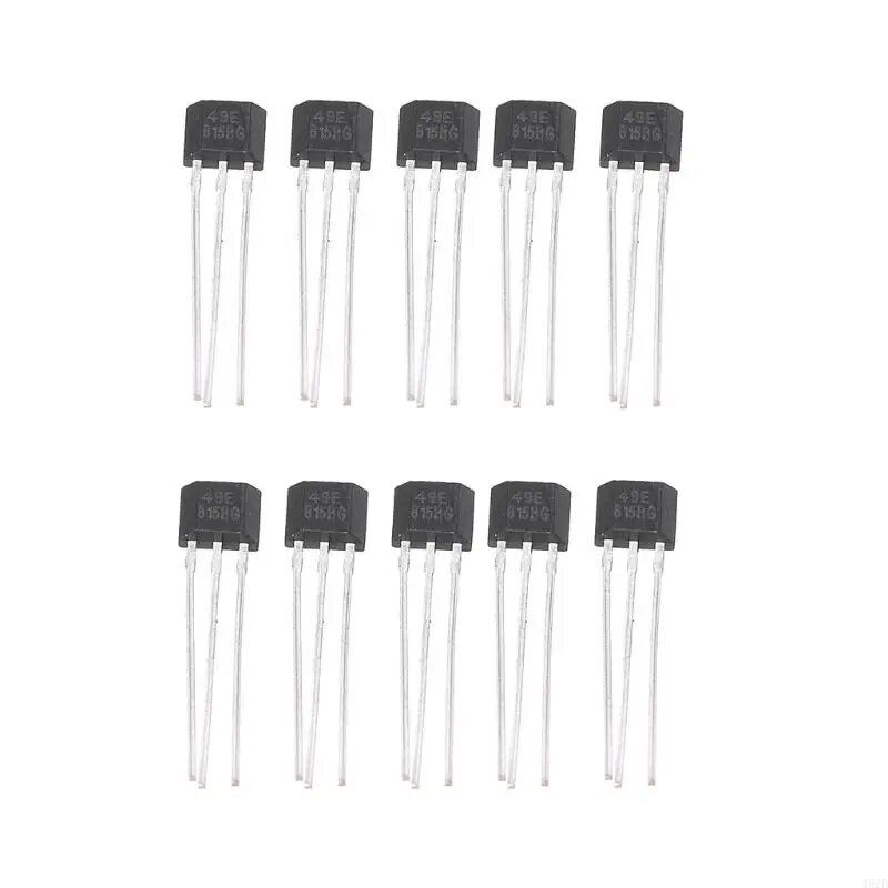 462d 10pcs 49e Элемент Холла Элемент OH49E регулятор регулятора зала датчик датчик линейный переключатель.