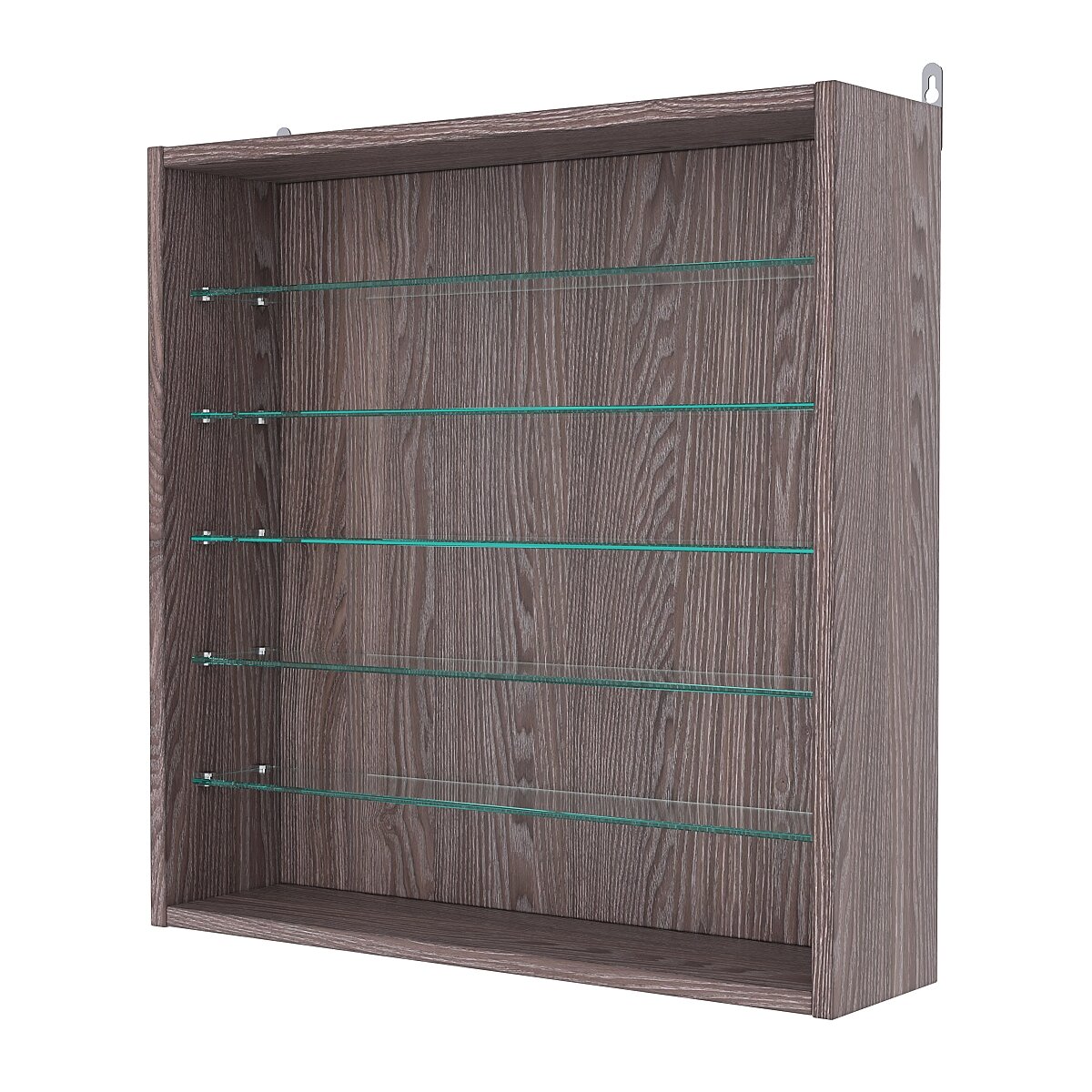 Витрина настенная №1-5Г, Ясень Анкор темный - U31105. Производитель товара - компания Westcom.