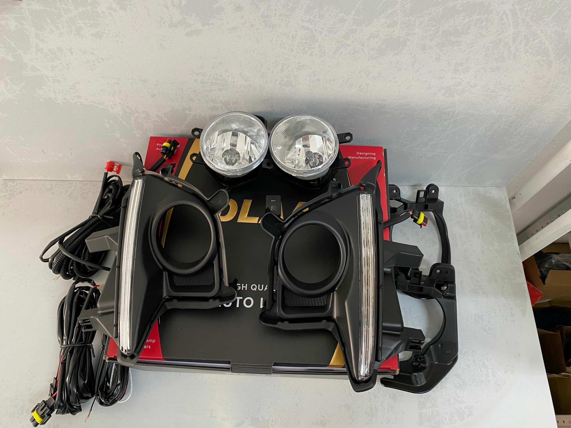 Противотуманные фары Toyota Highlander