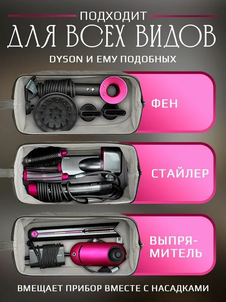Дорожная сумка чехол для стайлера/фена Dyson