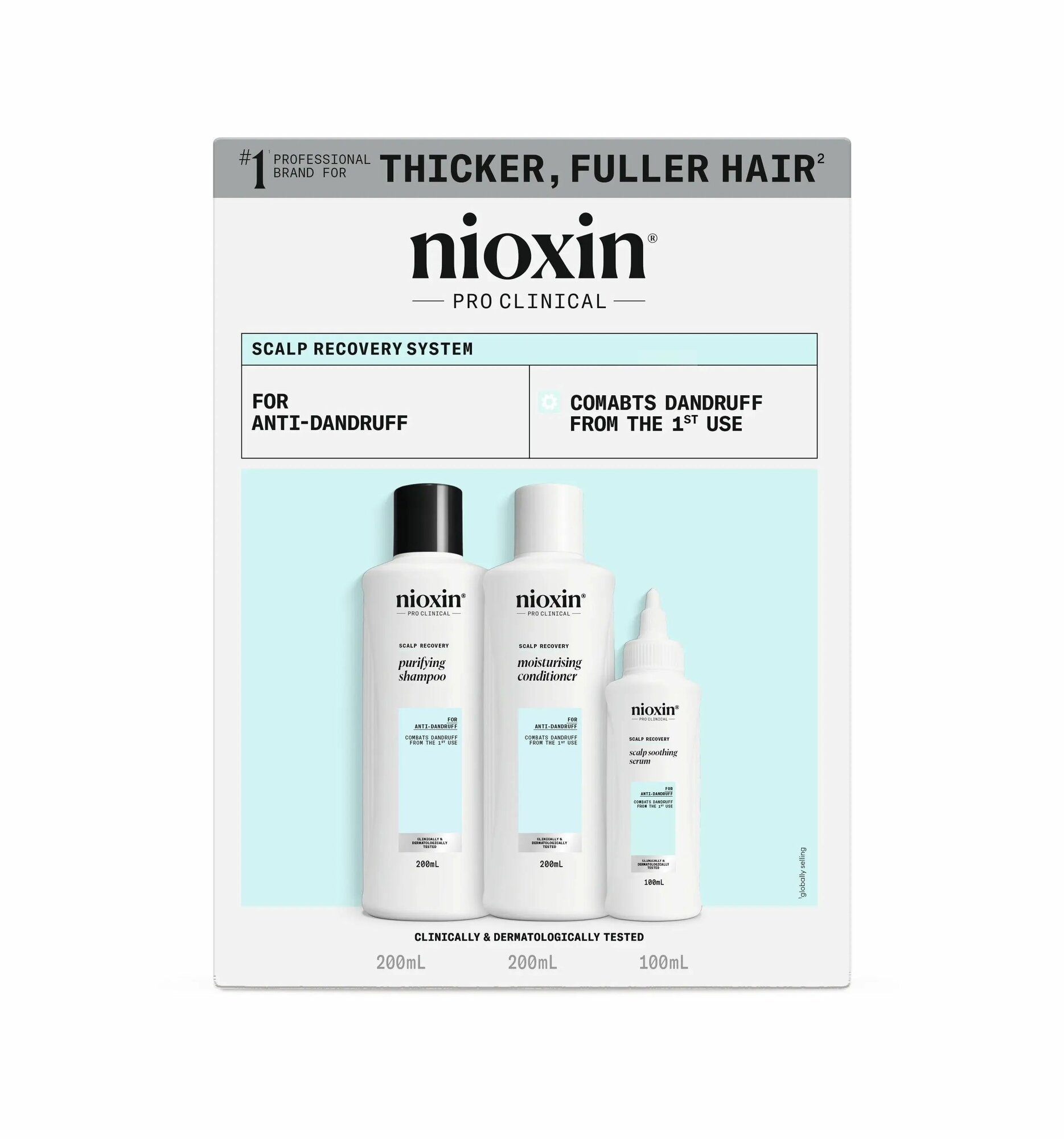 NIOXIN Scalp Recovery Набор Система против перхоти (200+200+100)