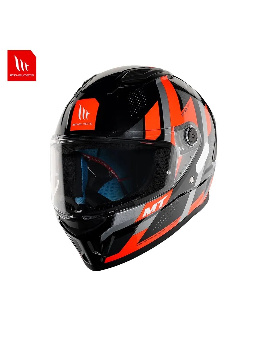 MT Мотошлем STINGER 2 Полный шлем Всесезонный шлем