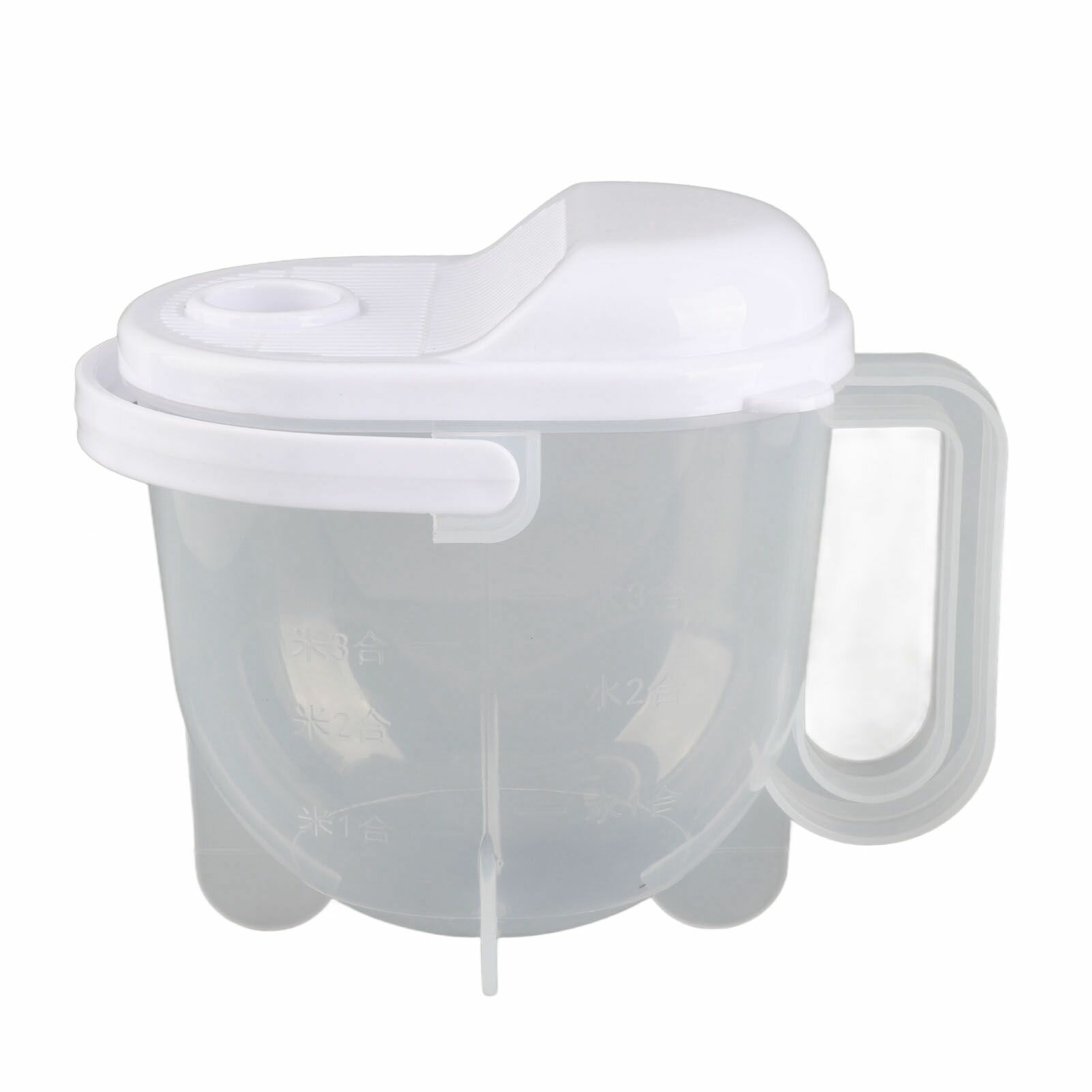 Миска для промывки риса с фильтром ABS, с мерной шкалой и удобной ручкой