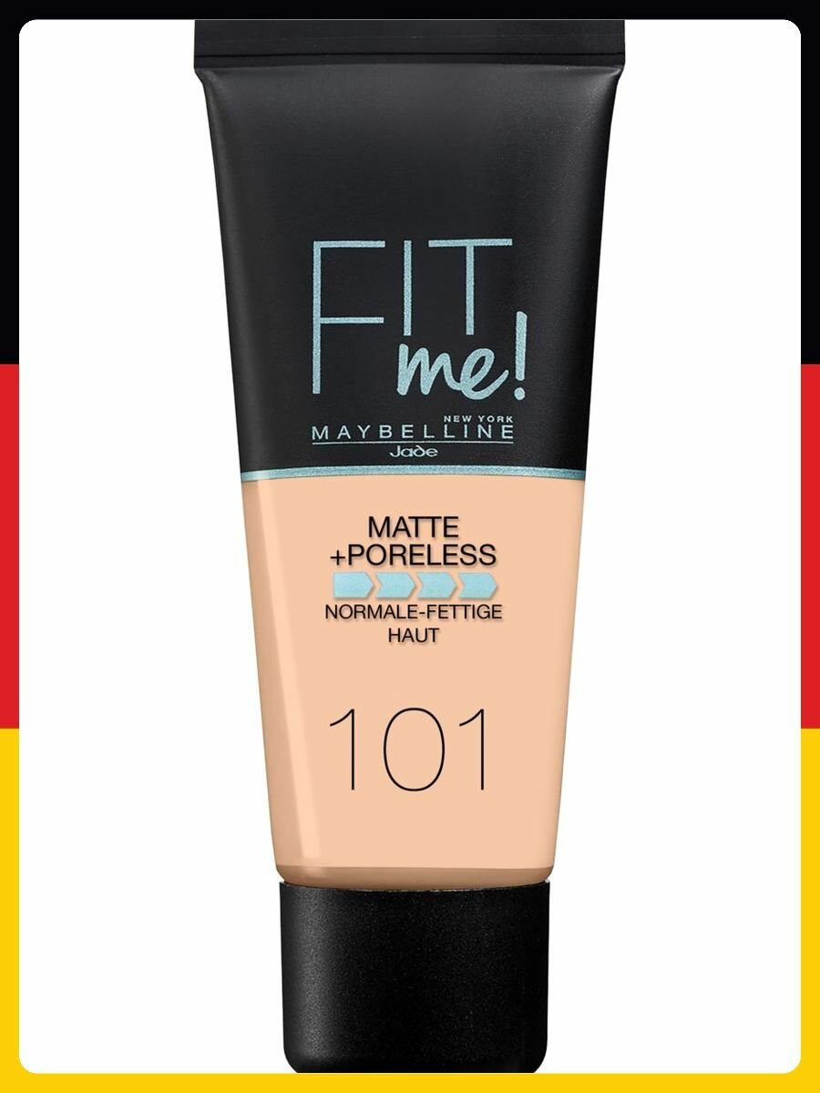 Тональный крем Maybelline New York Fit Me Matte + Poreless Foundation