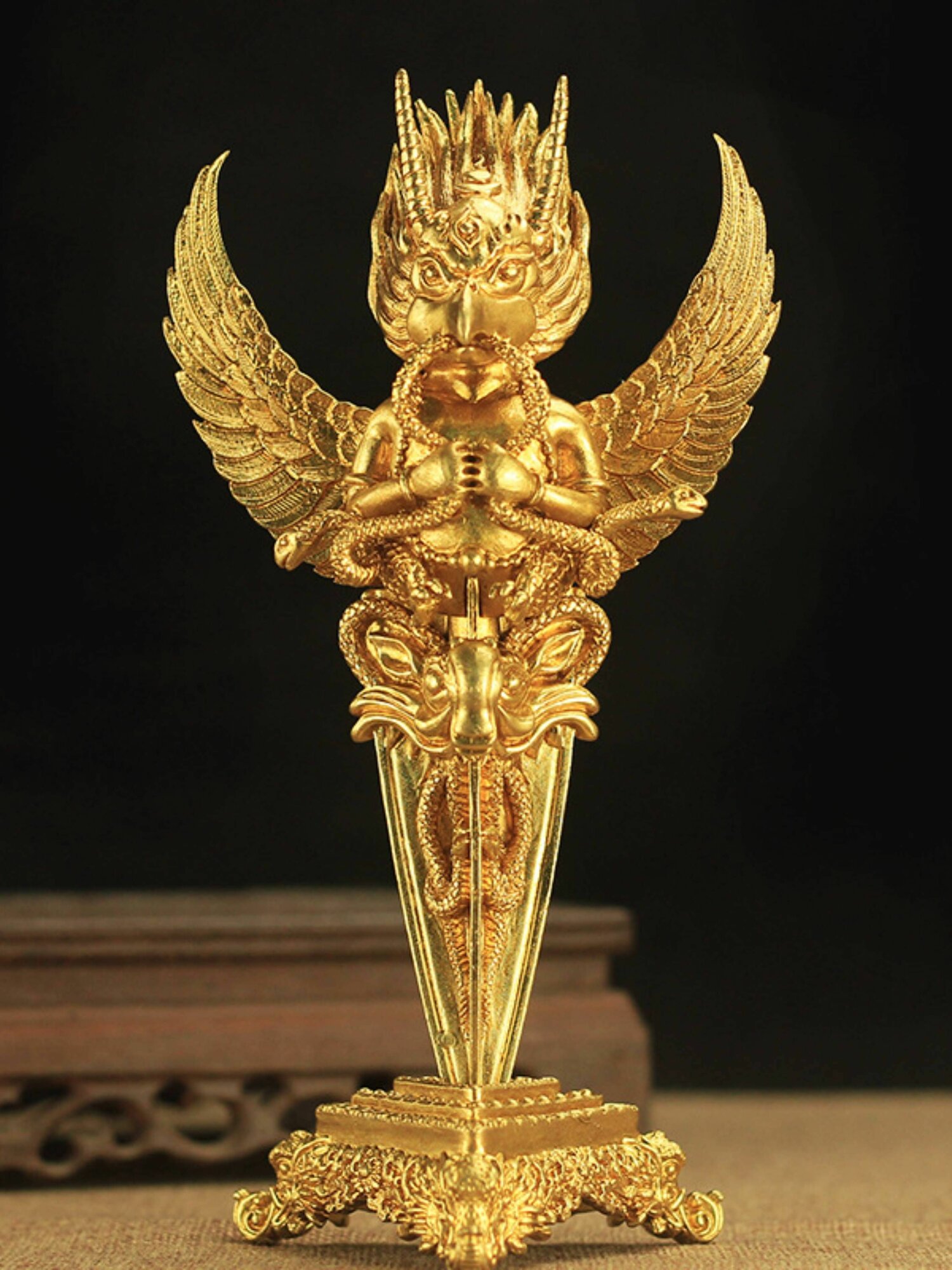 Пурба Гаруда, бронза (7.8*10*19 см.)