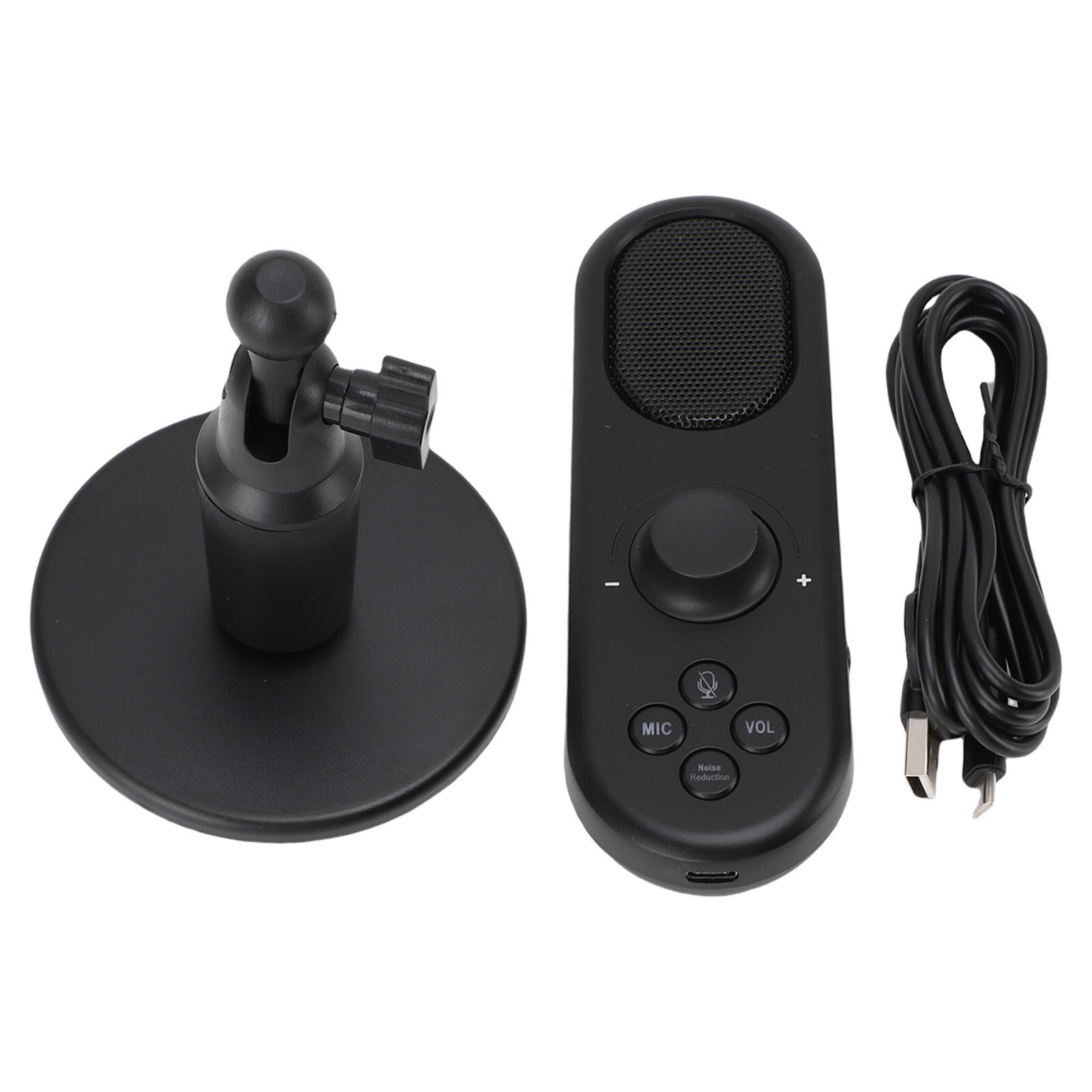 USB -конденсатор микрофон прозрачный звук снижение шумоподавления.