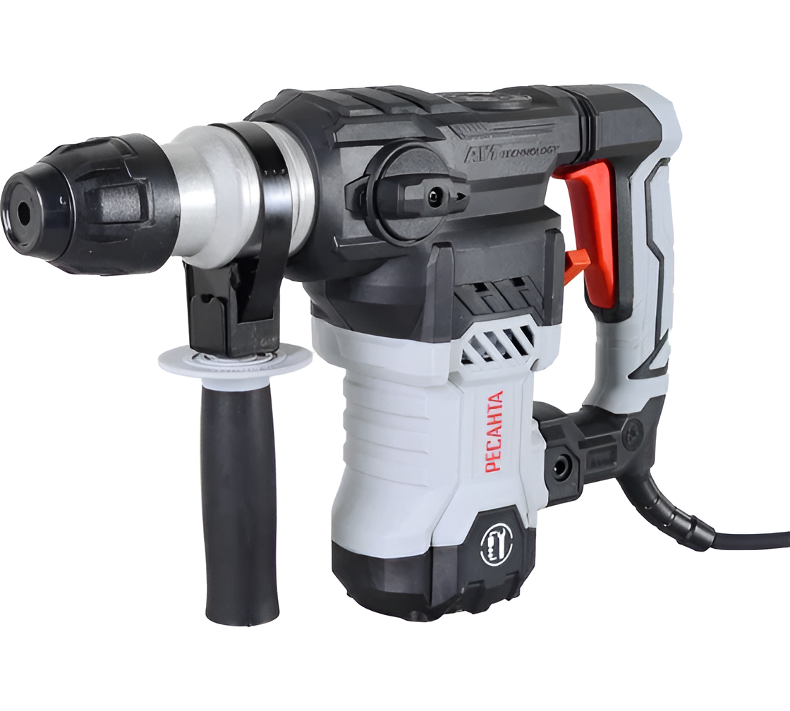 Перфоратор Ресанта П-32-1400КВ, 1400 Вт, сила удара 5,2 Дж, с кейсом