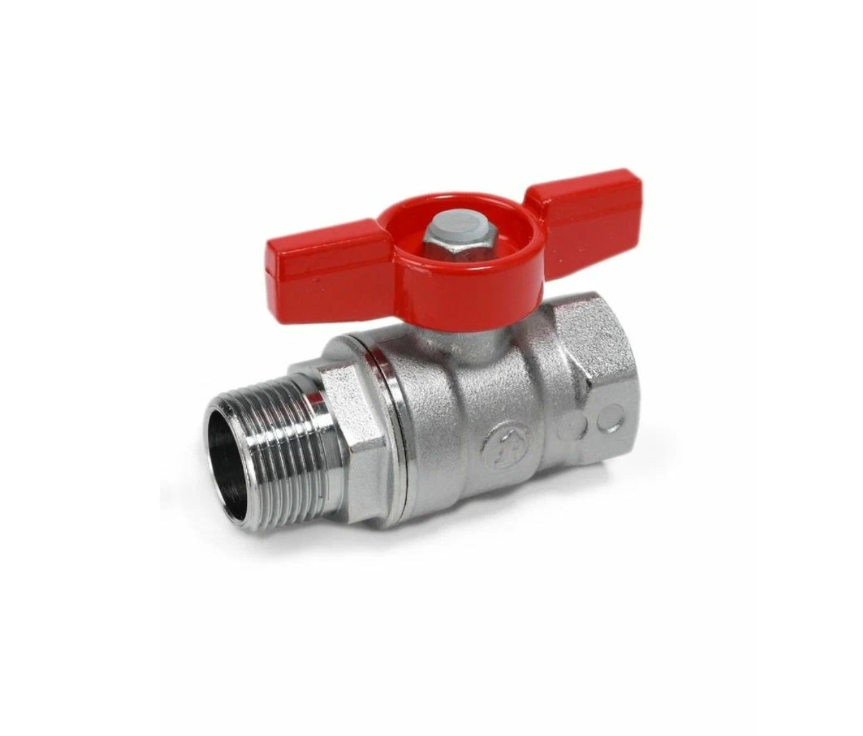 Кран шаровой GIACOMINI R254D с внутренней/наружной резьбой 1/2"