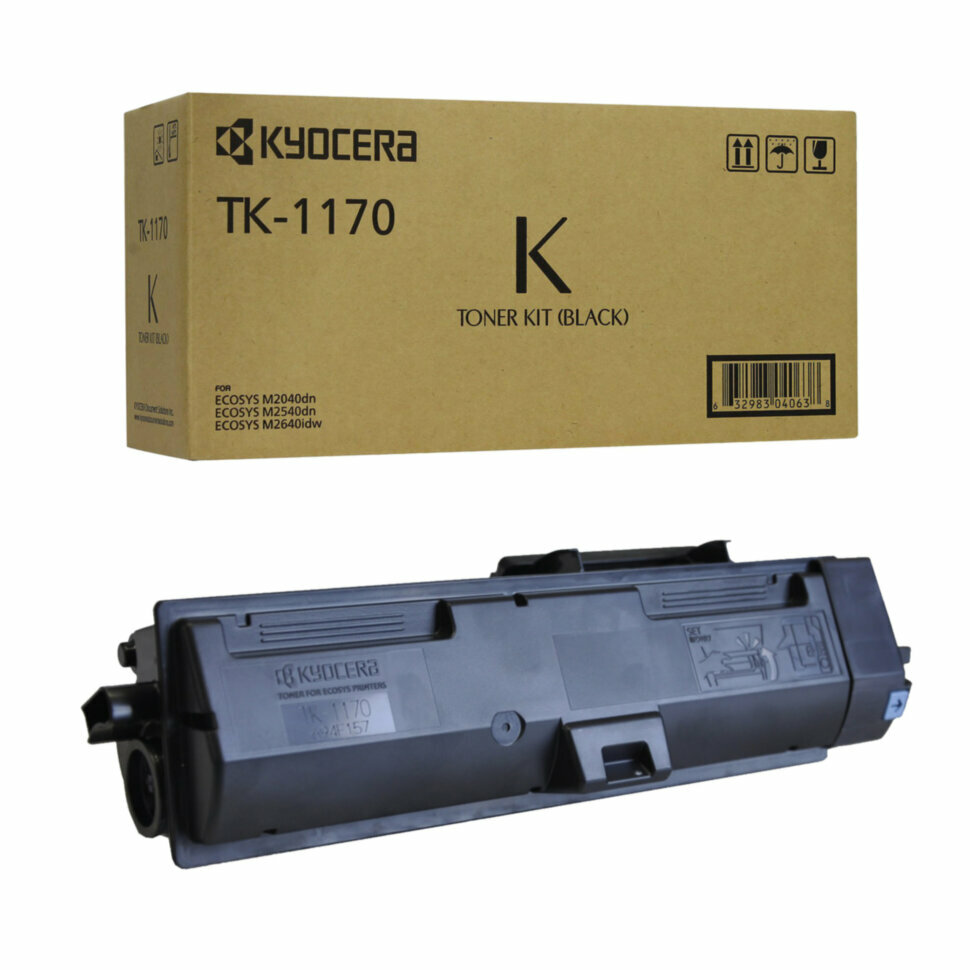 Тонер-картридж KYOCERA (TK-1170) M2040dn/M2540dn/M2640idw, ресурс 7200 стр, оригинальный, 1T02S50NL0, 320842