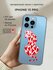 Чехол на Apple iPhone 13 Pro / Айфон 13 Про с принтом "Heart panther 2 - 14 февр...