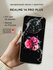 Чехол на Realme 14 Pro+ / Реалми 14 Про+ с принтом "Букет на черном мраморе"