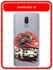 Чехол на Samsung Galaxy J8 / Самсунг Галакси Джей 8 с принтом "Car and dragon", ...