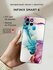 Чехол на Infinix Smart 6 / Инфиникс Смарт 6 с принтом "Розовые разводы рисунок"