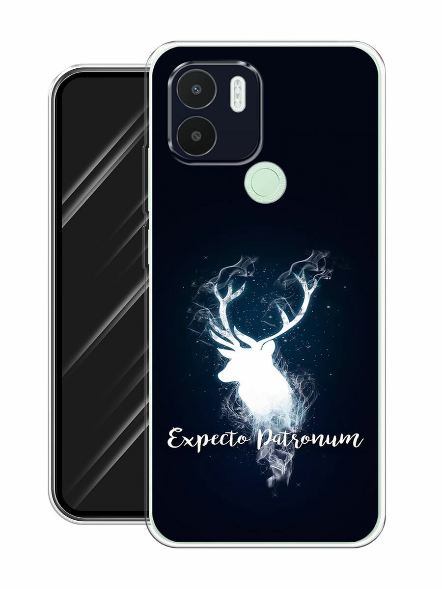 Чехол на Xiaomi Redmi A1+/Redmi A2+/Poco C51/C50 / Редми A1+ с принтом Expecto Patronum — фото 1