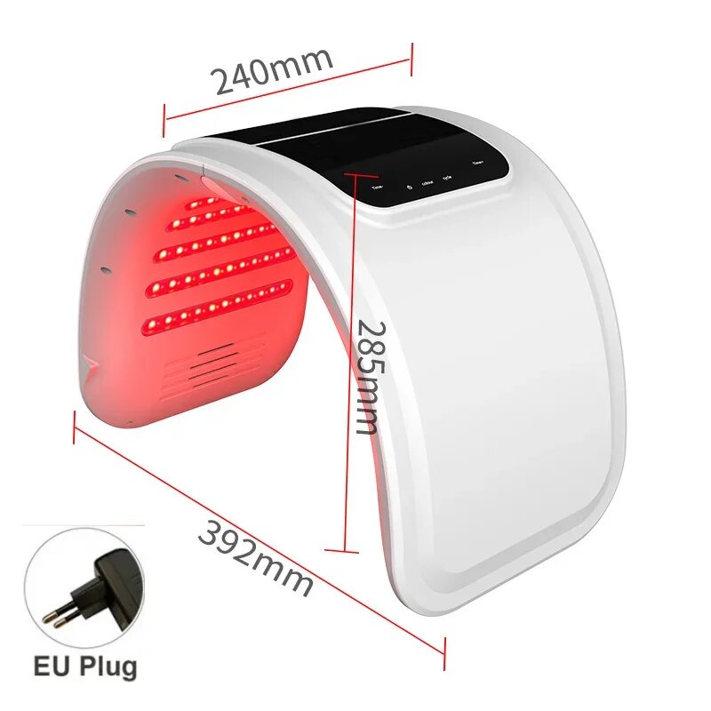 KEMOKO 7 цветов LED маска для лица и тела EU Plu without spray