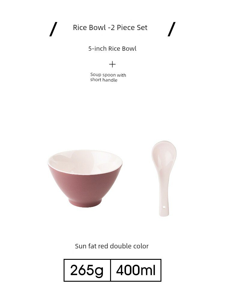 Керамическая большая миска Ezicok для домашнего использования, миска для риса, миска для лапши, салатница, простая