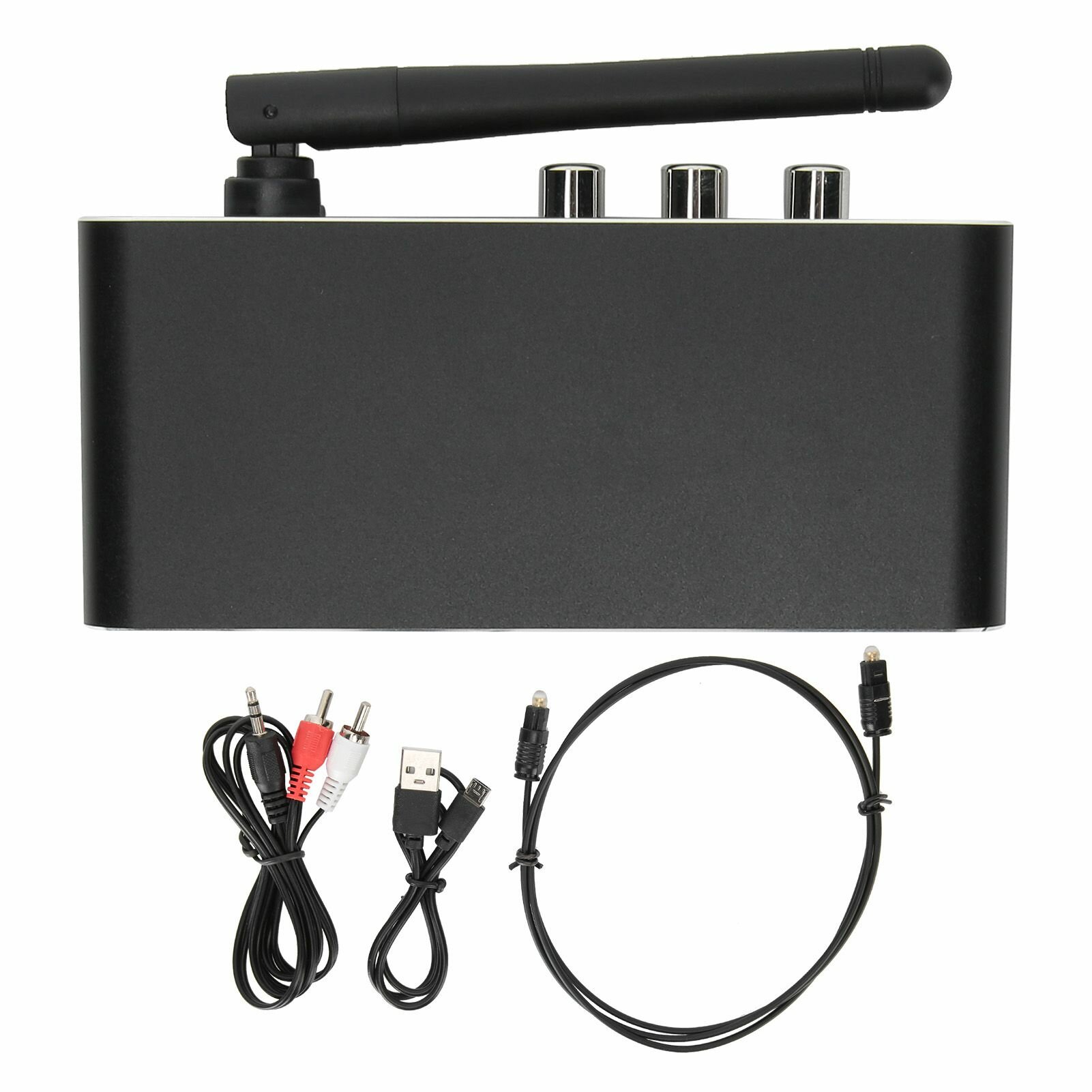 Приемник-передатчик Bluetooth 5.0, цифро-аналоговый преобразователь, RCA AV-выход для телевизора, MP3-плеера, CD-плеера, адаптера для потоковой передачи аудио