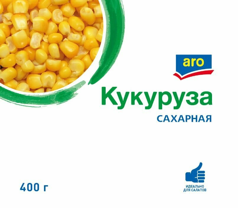 Кукуруза Aro стерилизованная 400 г x 3 упаковки