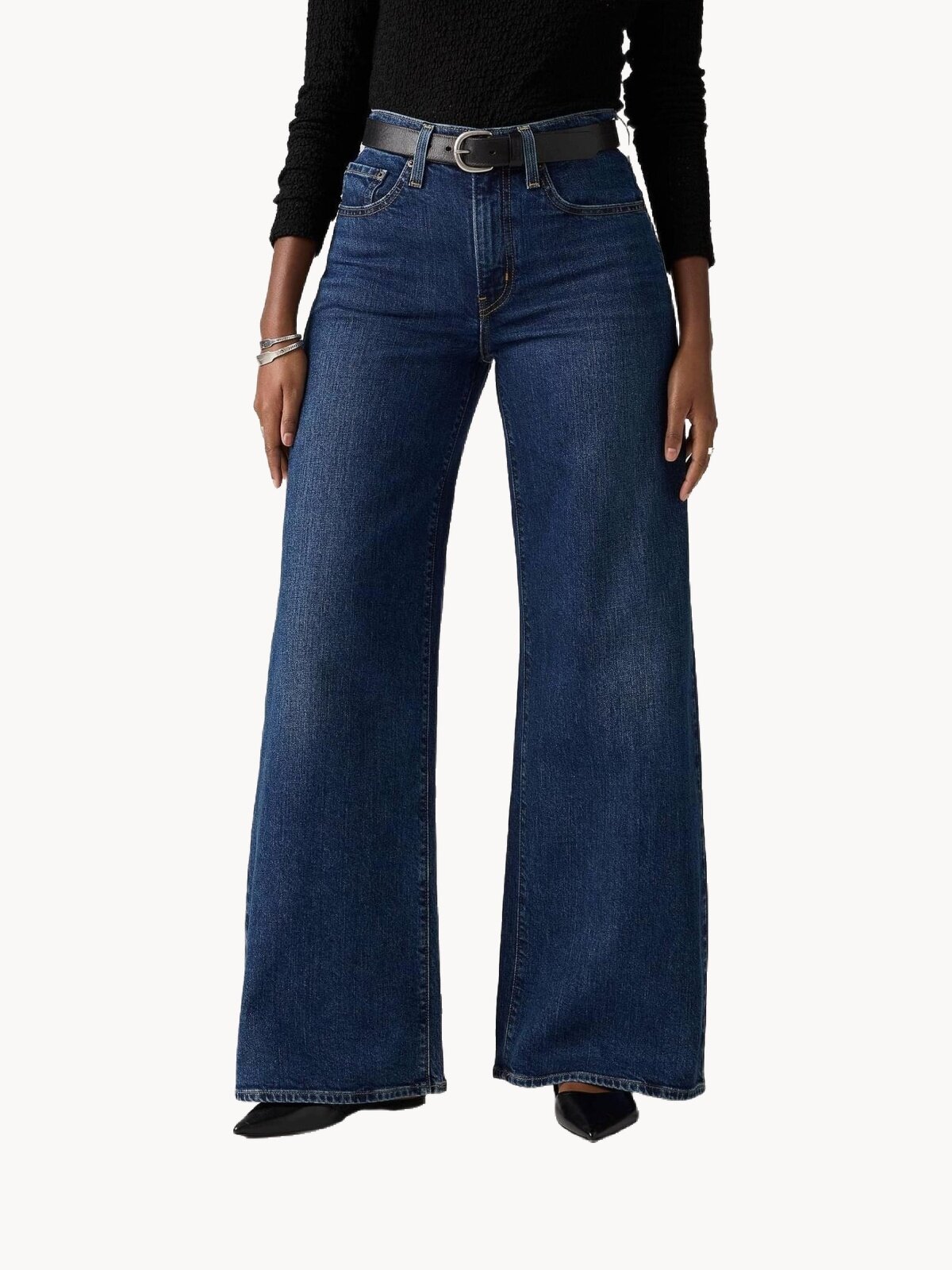 Джинсы широкие 728 