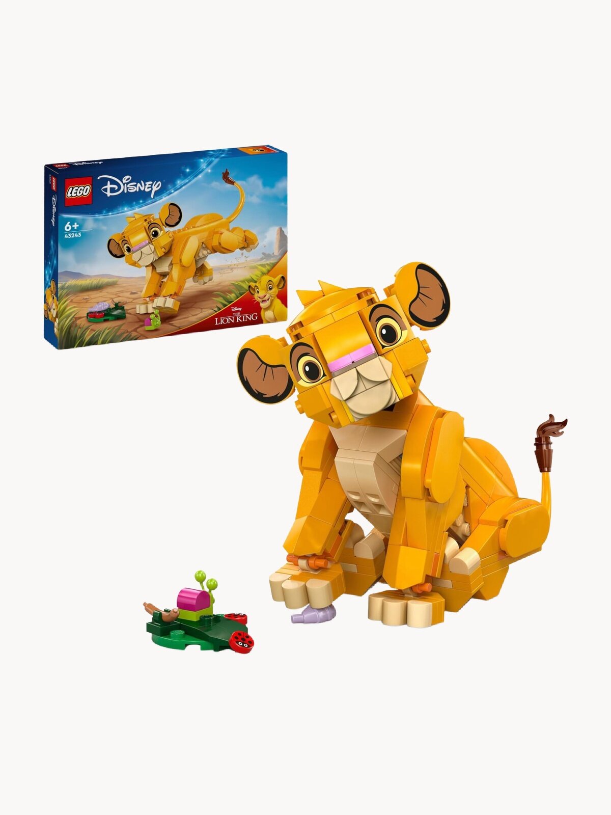 Конструктор LEGO Disney™ 43243 Король Лев: малыш Симба, 222 дет.