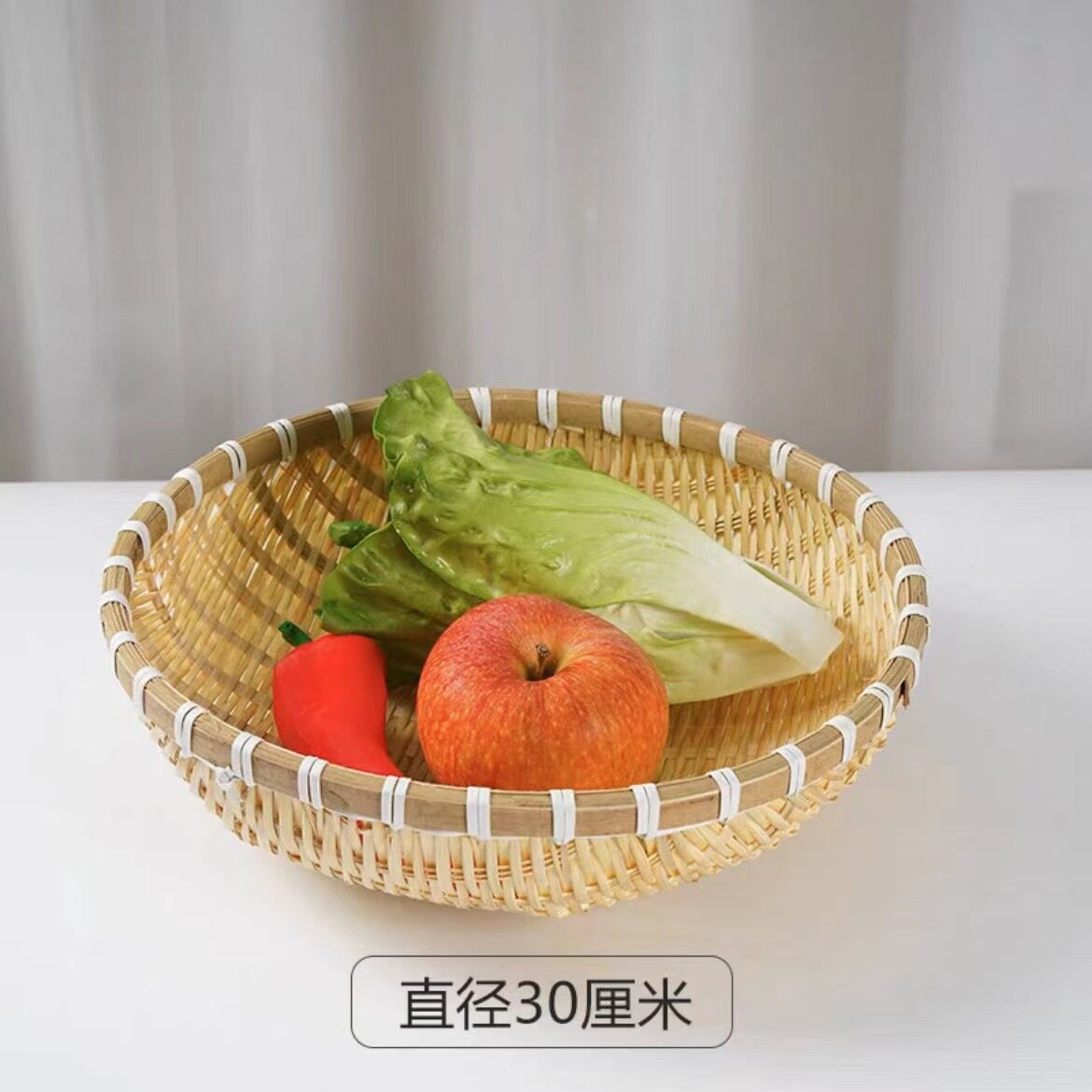Бамбуковая плетеная совок для мусора, корзина для хранения булочек, бамбуковые изделия, плетеная корзина для мытья овощей, корзина для слива воды, корзина для мытья риса, фруктовая корзина, маленькая корзина