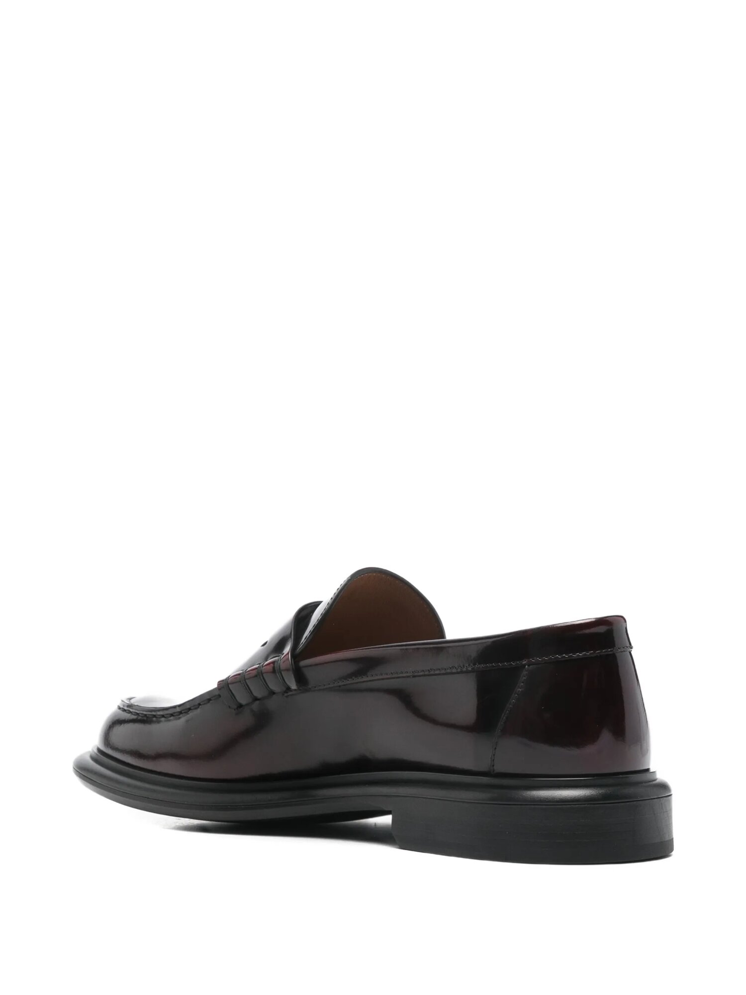 Лоферы GIVENCHY Leather penny loafers, размер 45 — фото 1