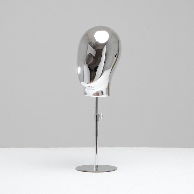 Манекен для магазина одежды, модель головы, электропокрытая модель головы, аксессуары для очков, парик, реквизит для витрины, подставка для шляп