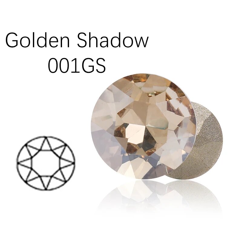 Кристалл Golden Shadow 27 мм, 1 шт