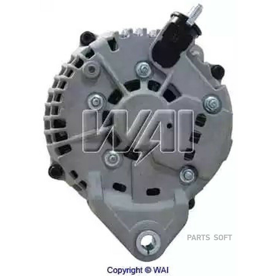 Генератор (новый) Infiniti I30 I35 3.0L 3.5L (2003-01) Nissan Maxima 3.0L 3.5L (2006-03) Niss от официального дистрибьютора, WAI, артикул 13826N