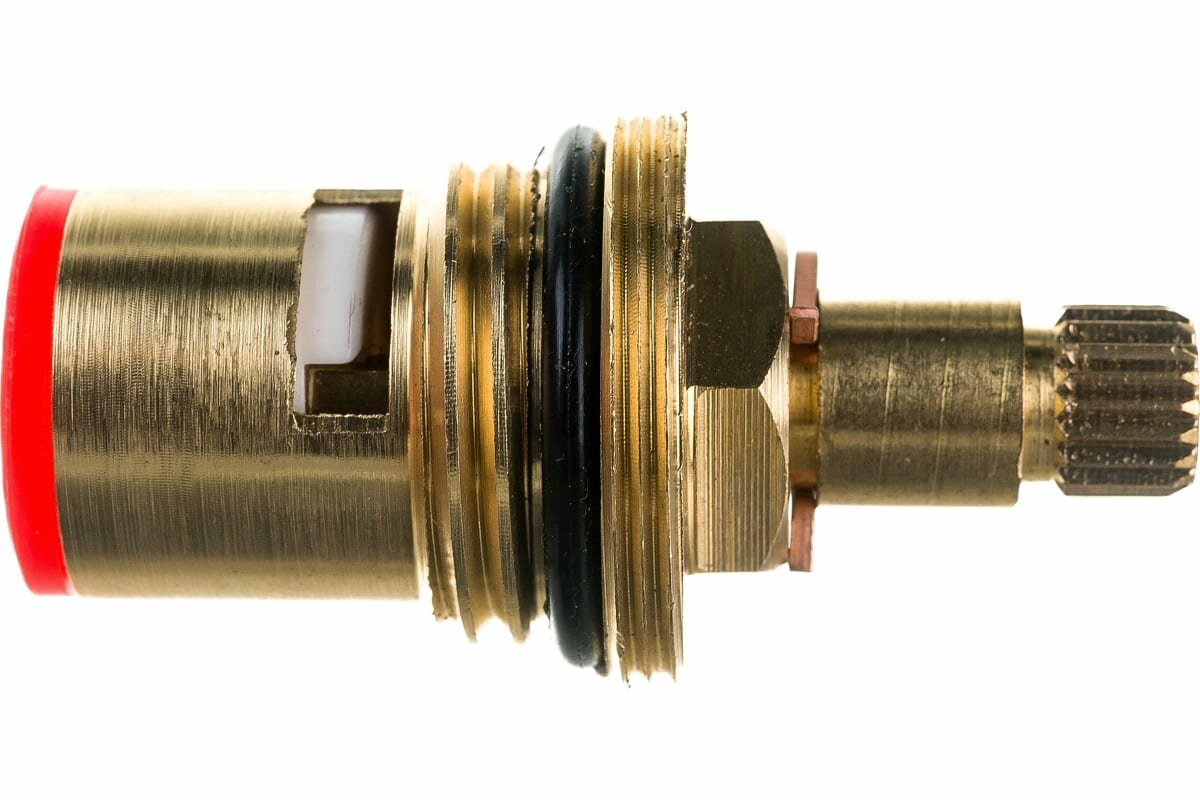 Профсан керамическая кран-букса ПСМ 1/2', 20 шлицов, 2 резьбы, PSM-1291-20 для сантехники