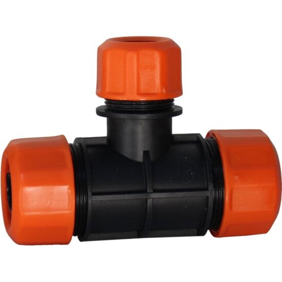 Переходник Amigo Grande AMIGO Т-образный для шлангов 1/2-3/4-3/4 74010