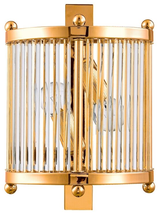 Настенный светильник Crystal Lux Tadeo TADEO AP2 GOLD/TRANSPARENTE