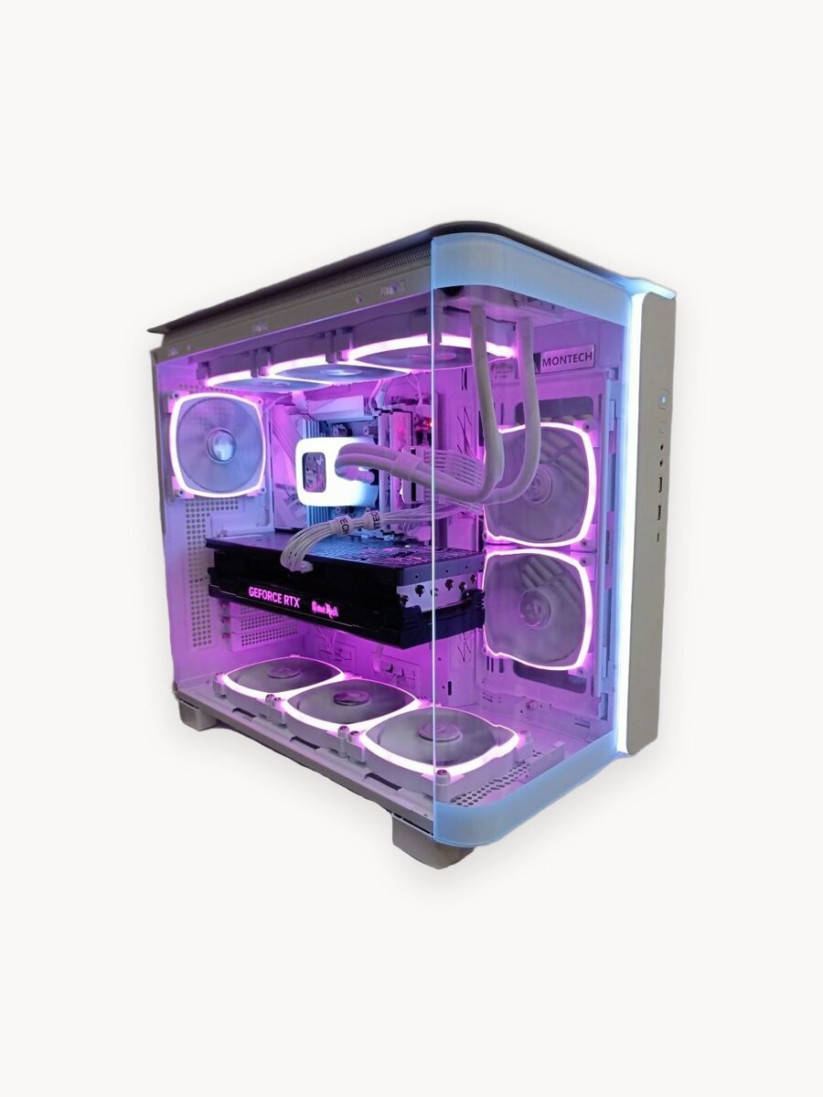 Мощный игровой компьютер Intel Core i7 10700(2690V3)/ RTX5060/DDR4 32GB/1Tb SSD/750W/Win 10 PRO