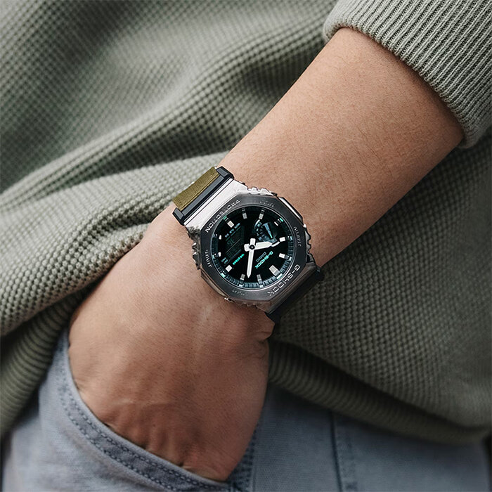 Наручные часы CASIO G-Shock, серебряный — фото 1