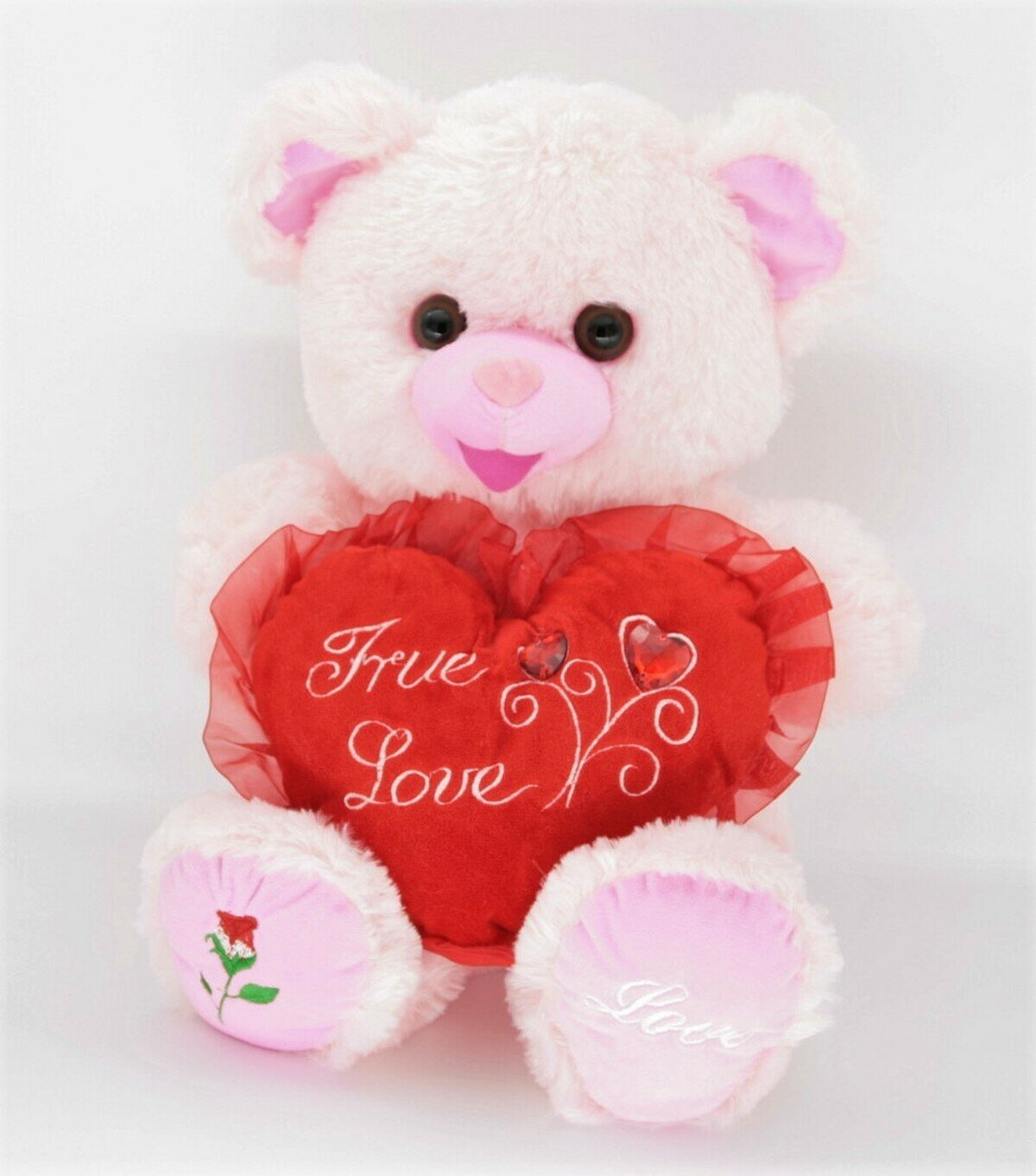 Мягкая игрушка Мишка с сердцем 70 см.