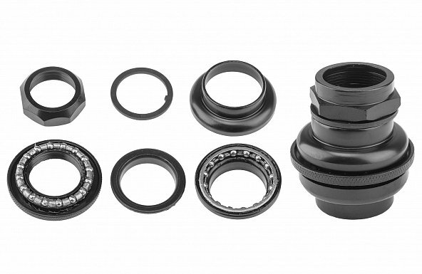 Рулевая Kenli KL-B202 1" 22.2x30x27 резьб. сталь. чёрн.