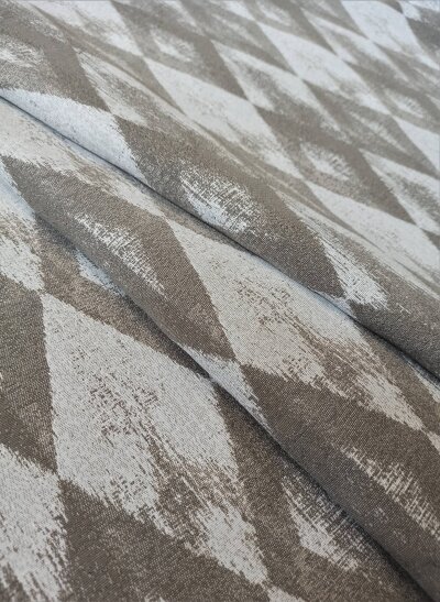 Ткань для штор, мебели и покрывал Острава(1) цвет 62, геометрия, жаккард