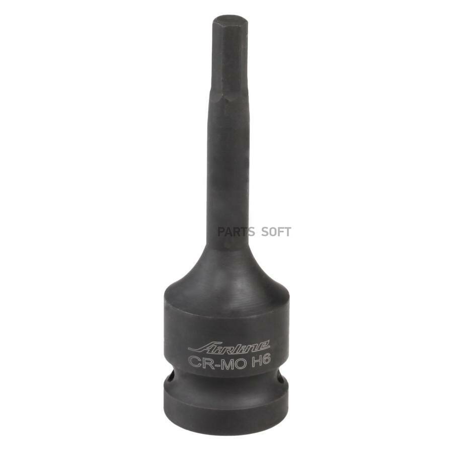 ATAS003 AIRLINE Головка ударная торцевая 1/2" DR внешний шестигранник H6