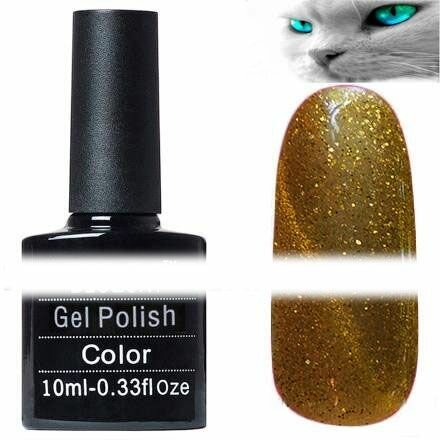 Bluesky Cat Eye, Гель лак Кошачий глаз 16, 10 мл
