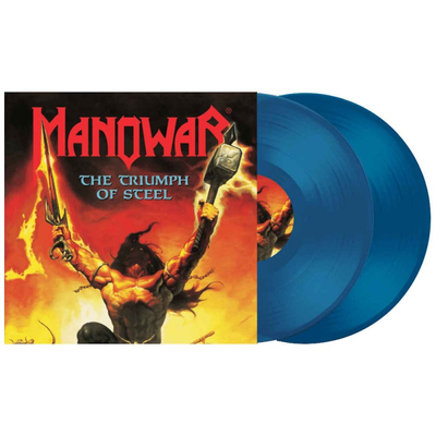 Manowar - The Triumph Of Steel, 2LP Gatefold, BLUE LP
