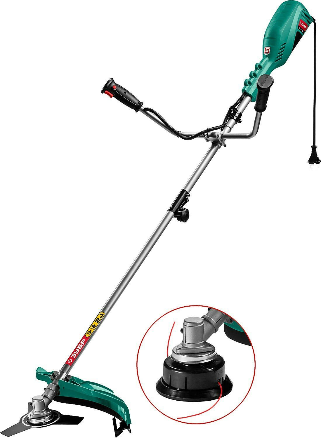 ЗУБР 1700 Вт, ш/с 42 см, сетевой триммер (КСВ-42-1700) КСВ-42-1700