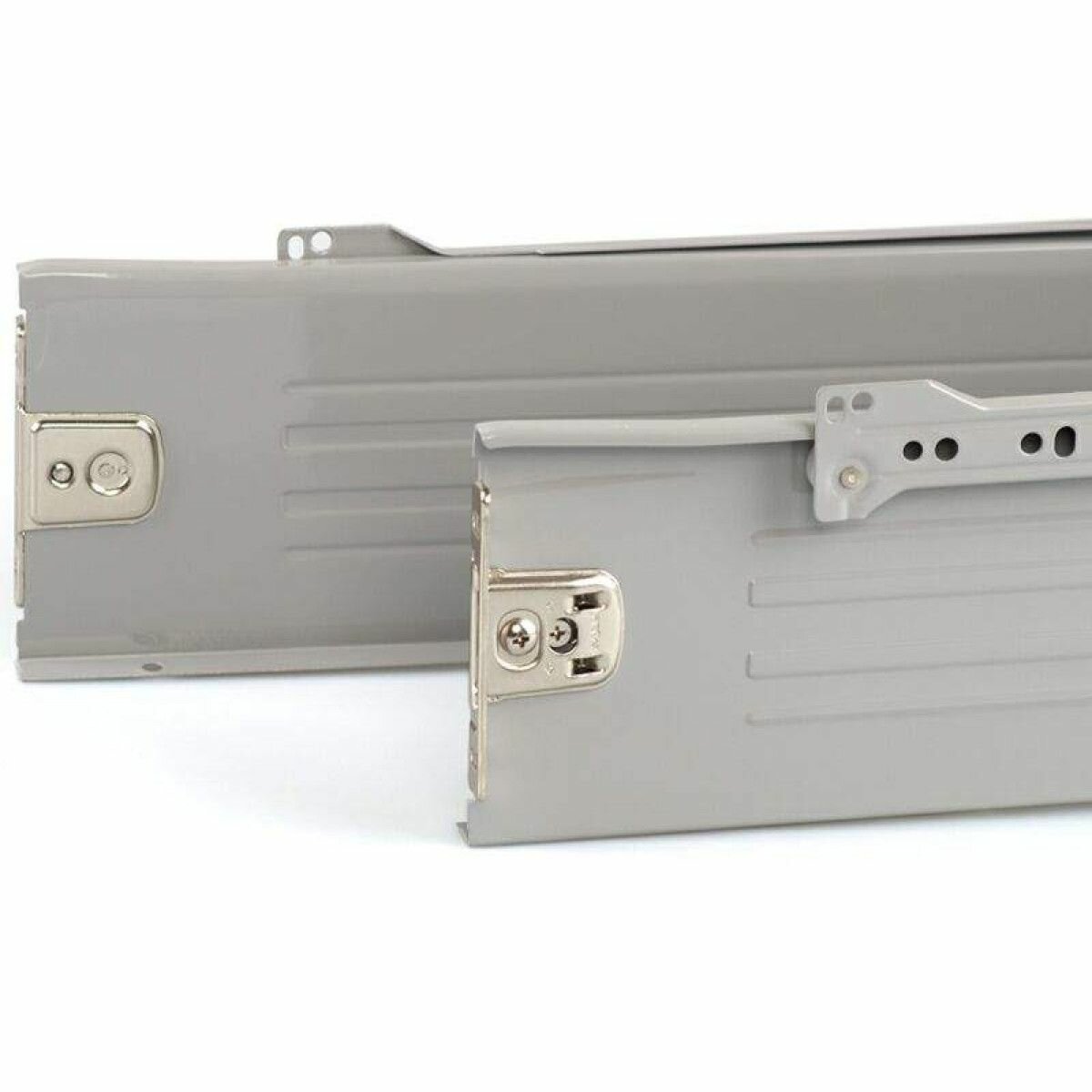 Боковины Firmax с роликовыми направляющими, H 118 мм, L 450мм, серый RAL7004, (4 части) 1 ком.