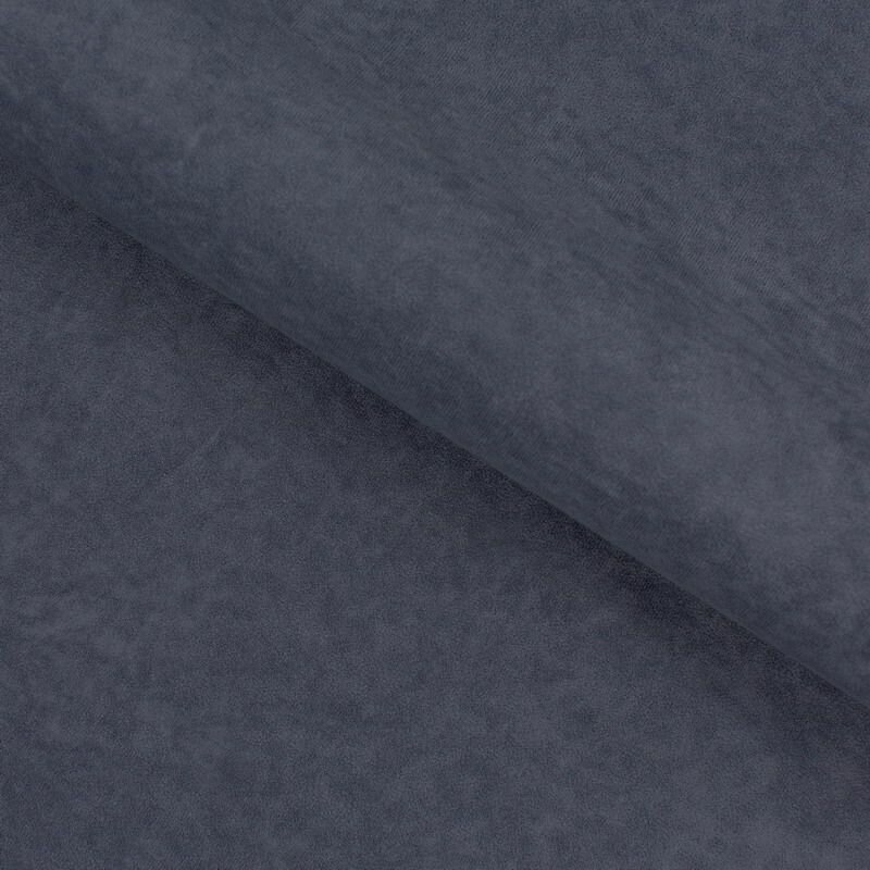 Ткань мебельная отрезная, микрофибра HARMONY Decor ALOBA NEW grey, цена за 1 п. м, ширина 160 см
