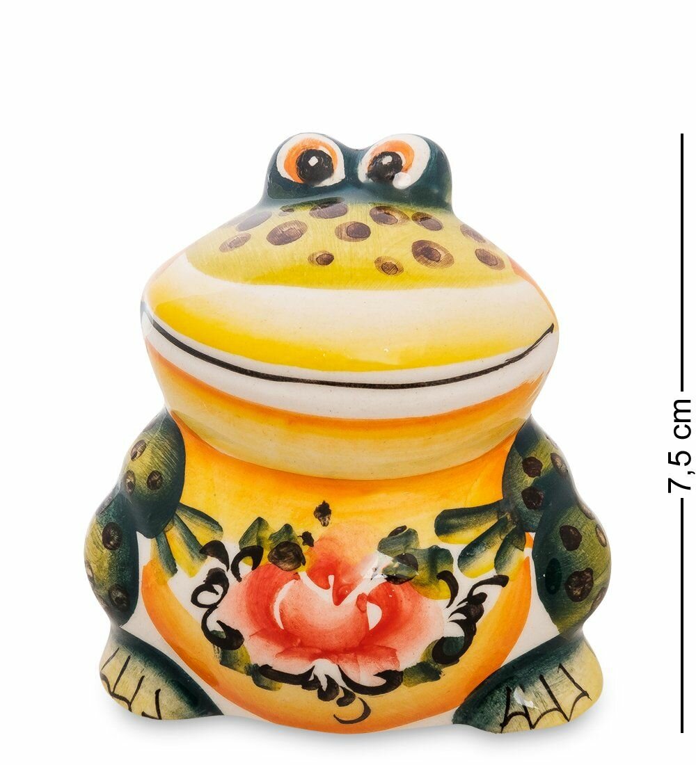 Фигурка 'Лягушка' цв.
