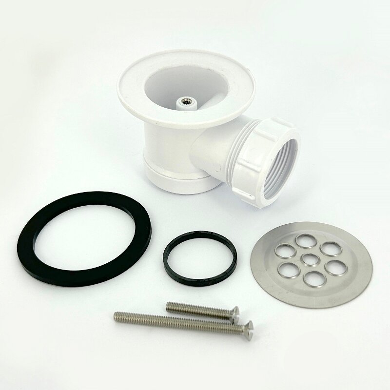 Сифон McALPINE бутылочный нерж. решетка 70 мм c пробкой, выход компрес. 40 мм