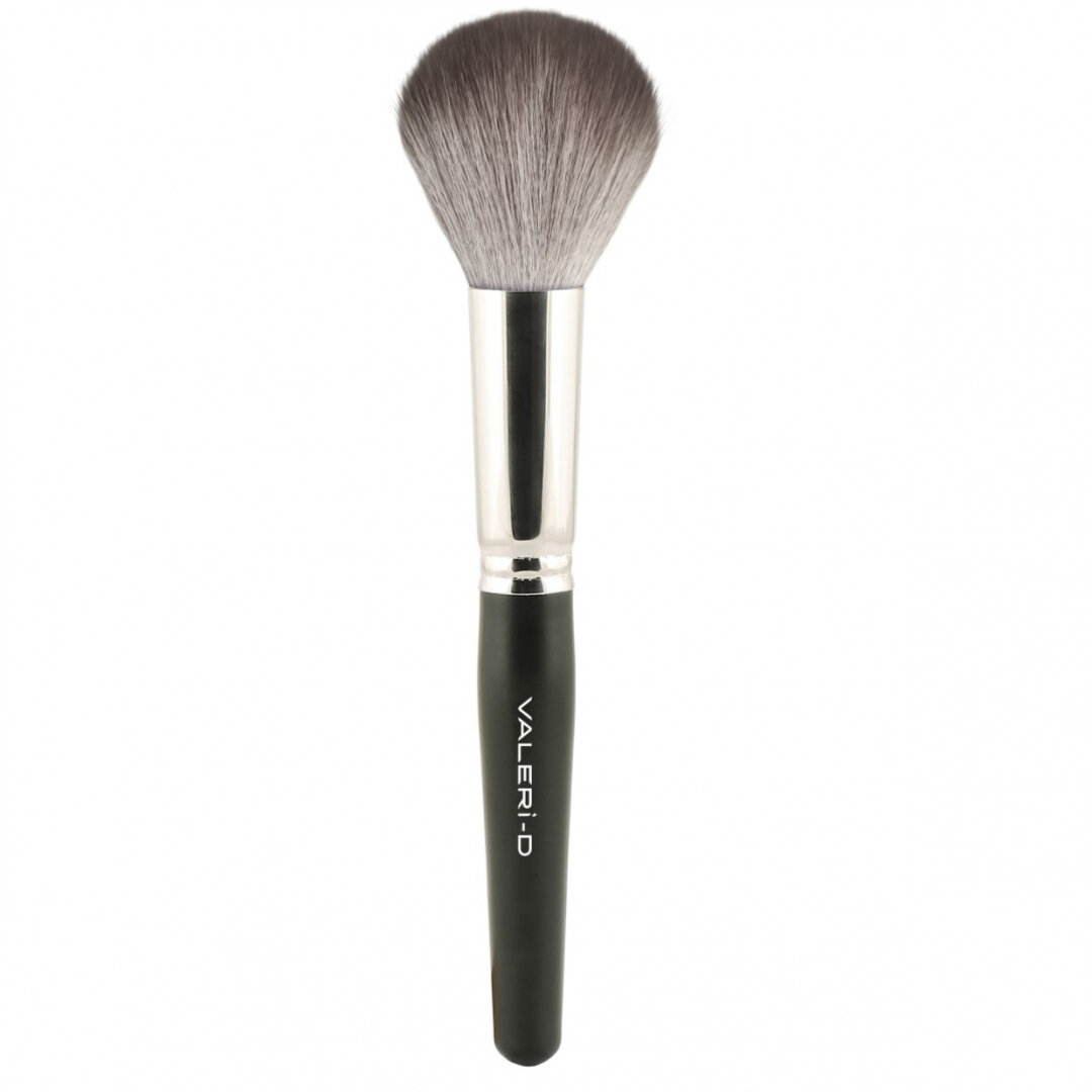 Кисть для пудры и бронзера, кукурузное волокно, круглая