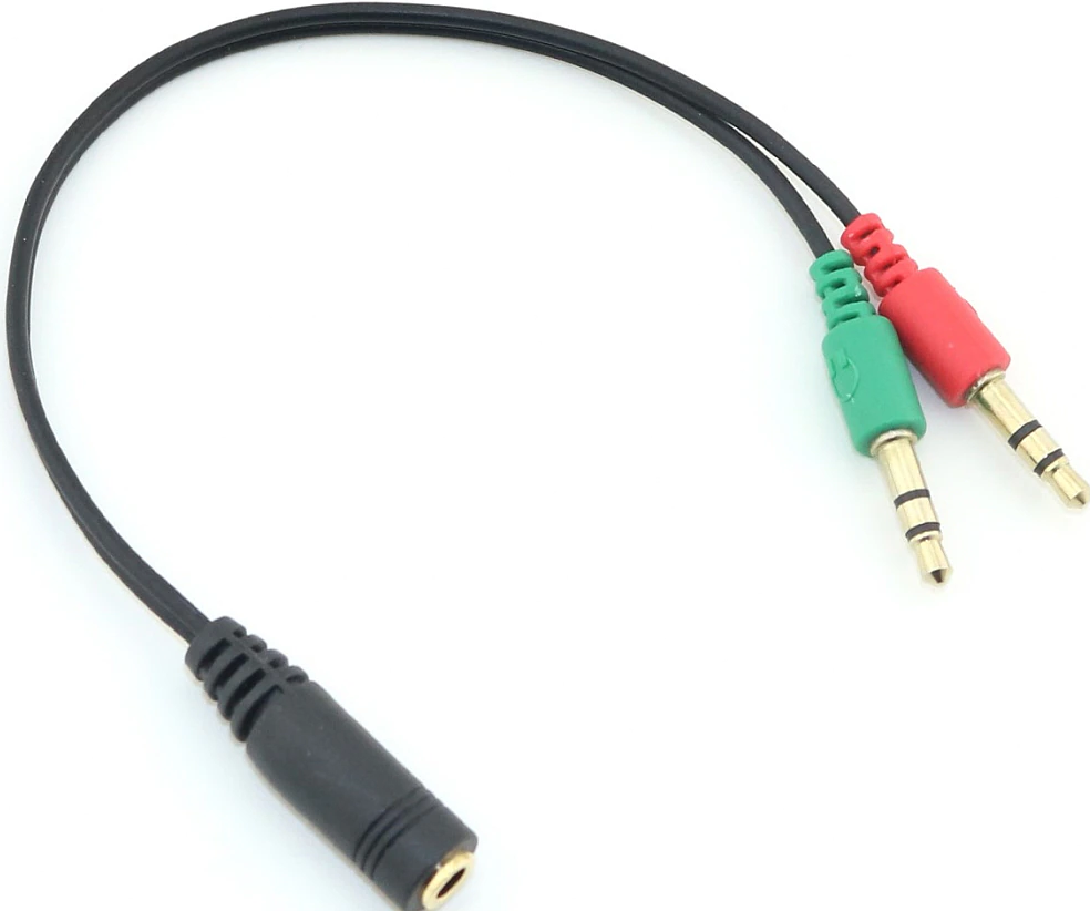 Адаптер PALMEXX Audio Jack 3.5mm (F) - 2*Jack 3.5mm (M)